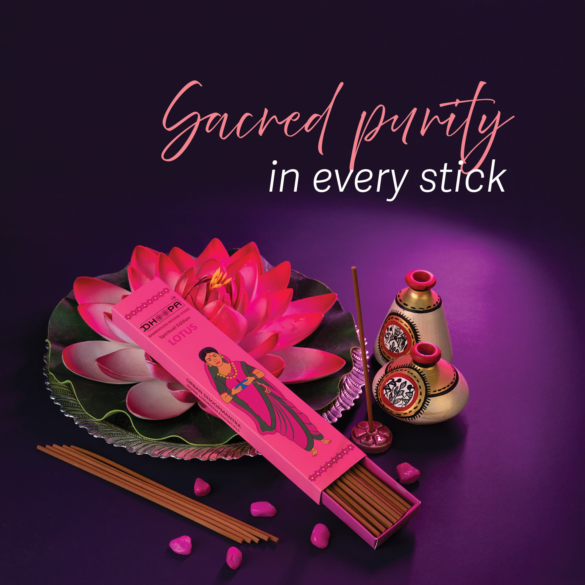 - DHOOPA By ORBAN - Classic Bambooless Incense Sticks | Eco-Friendly ...