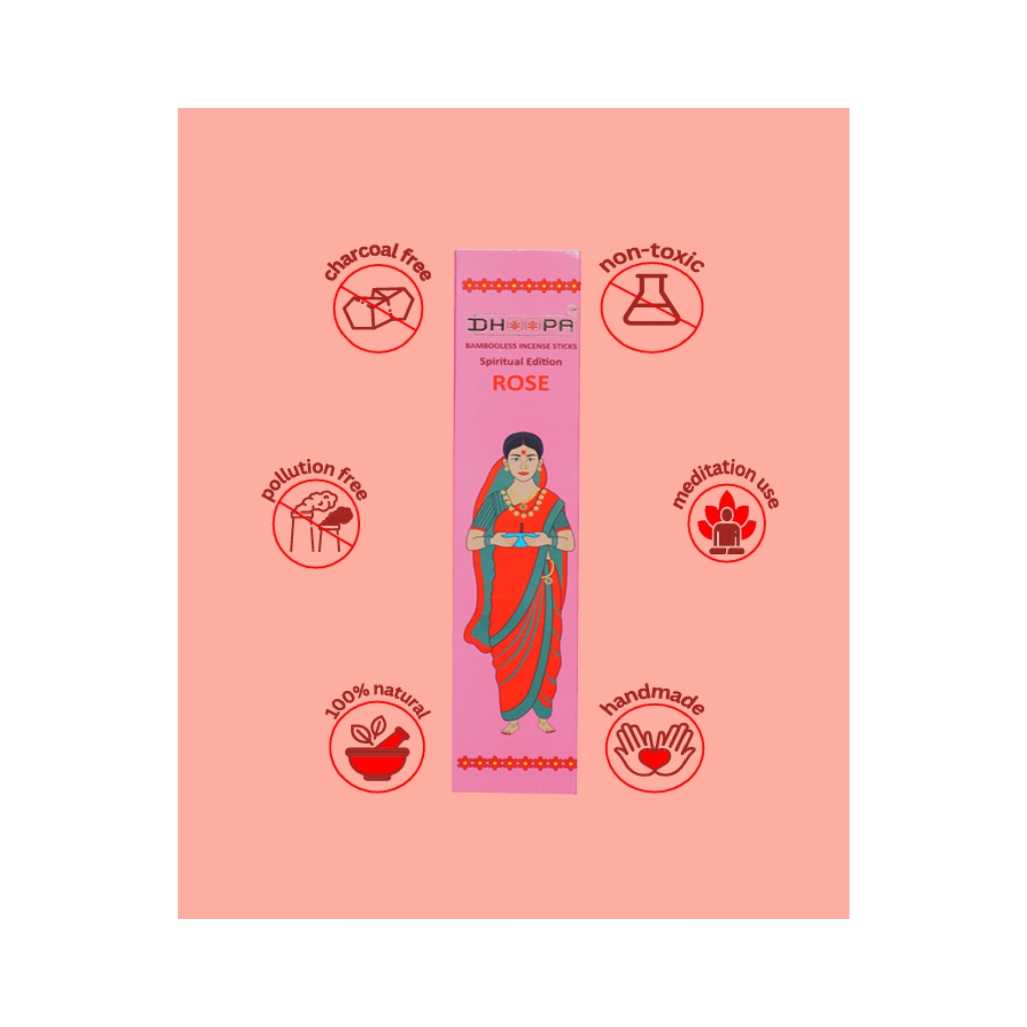 DHOOPA By ORBAN - Classic Bambooless Incense Sticks | Long-lasting Her ...
